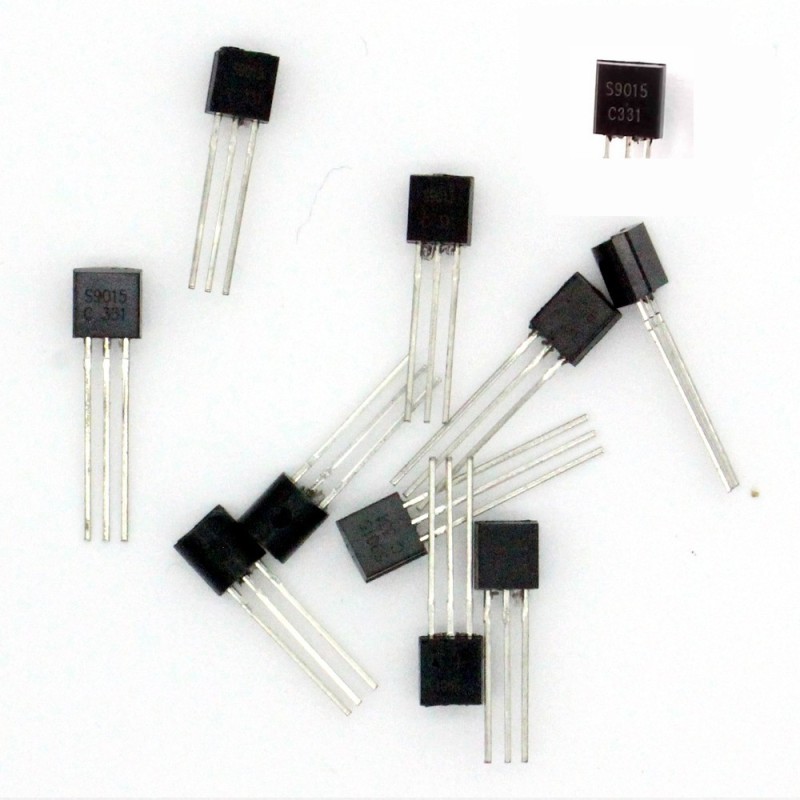 10x Transistor 2N3904 H331 TO-92-95tran042 NPN Amplis Eléments séparés ...