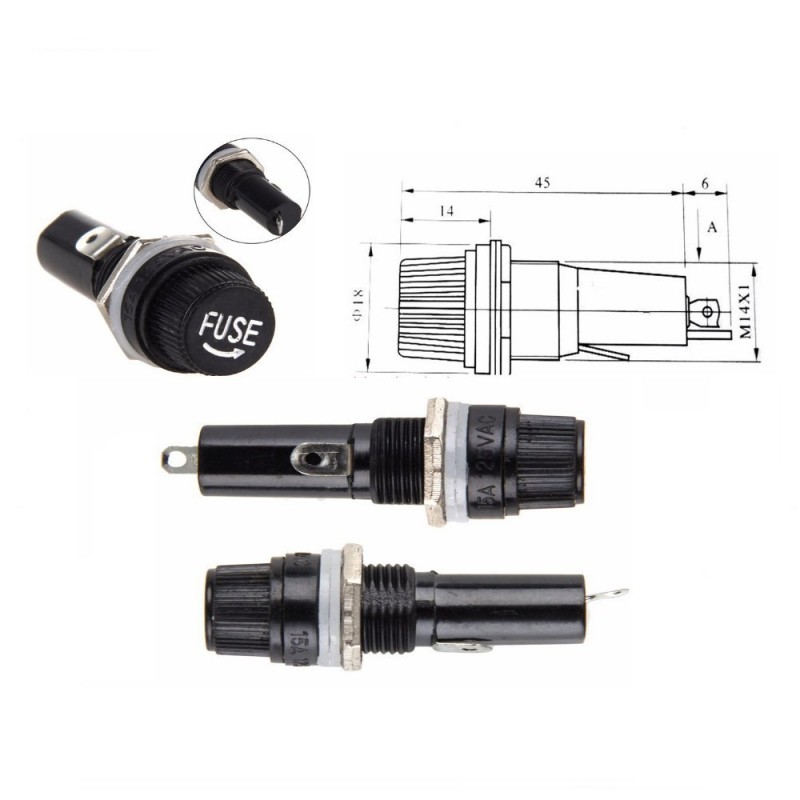 Porte Fusible - almoire