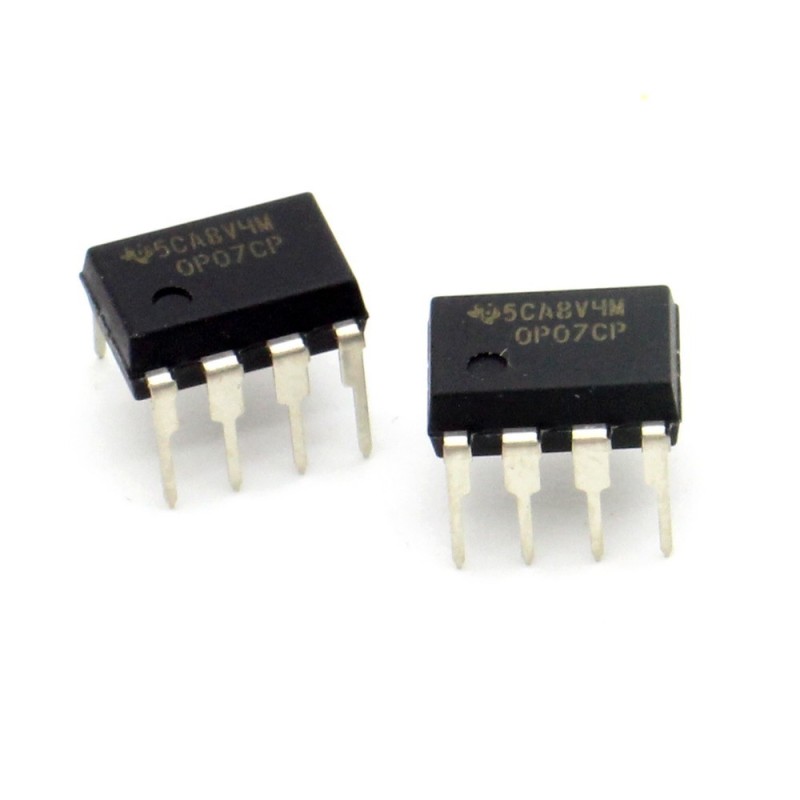2x Circuit OP07CP Op-Amp Precision DIP-8 - Texas instrument